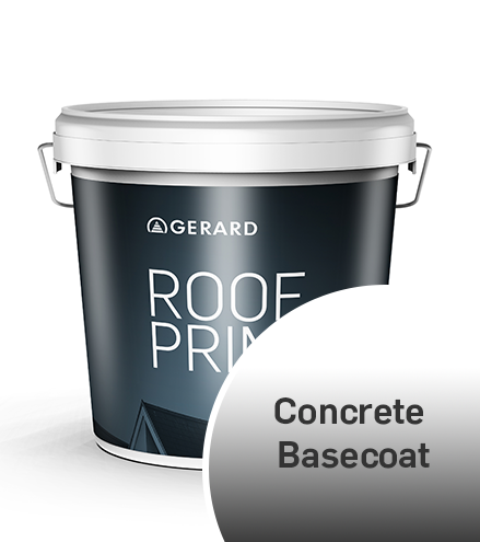 Concrete Basecoat – Gerard Roofs NZ